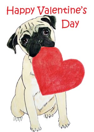 Free Printable Puppy Valentines